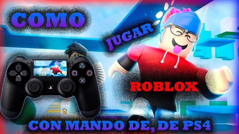 Como Jugar Roblox con Mando de Ps4 2025 - PROJAKER